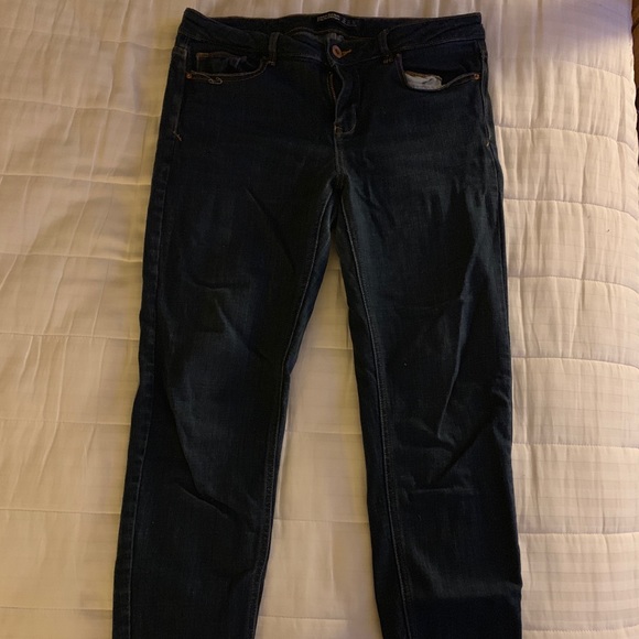 Zara | Jeans | Zara Basic Blue Jeans | Poshmark